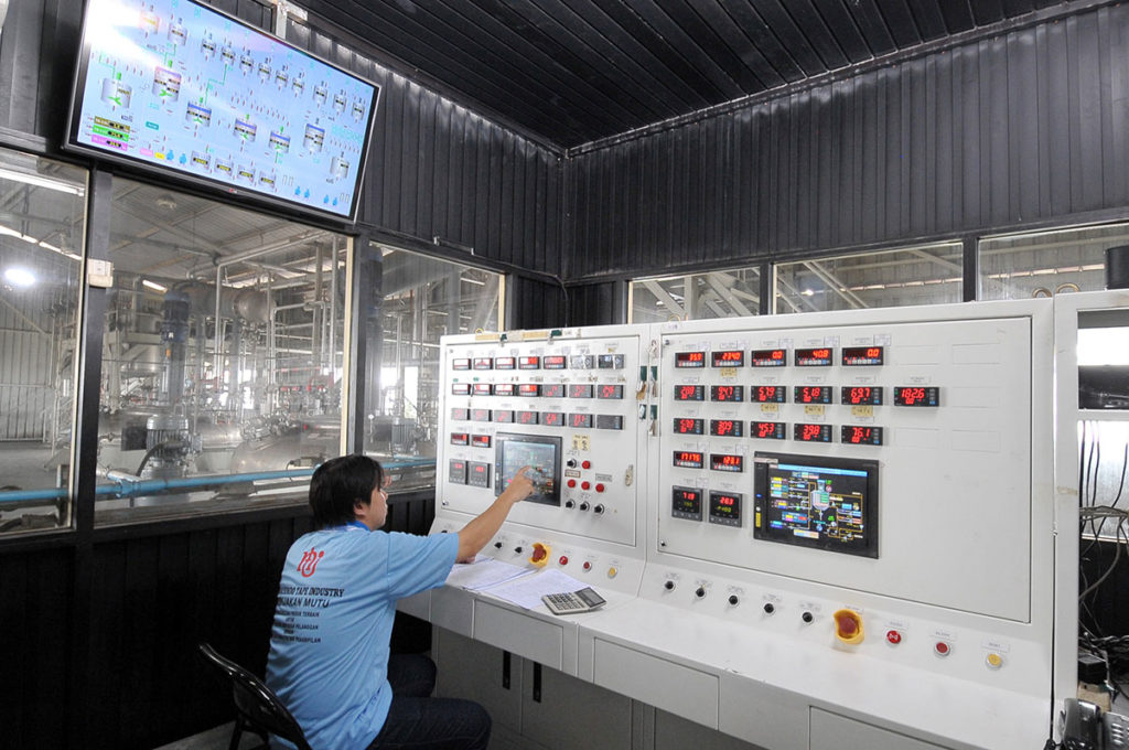 Polymer Control Room – PT Nachindo Tape Industry